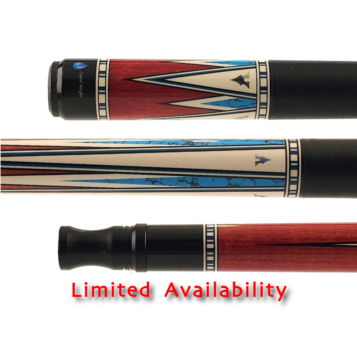 Vapor Lite Cue, style 06, King | Black Blade Carbon